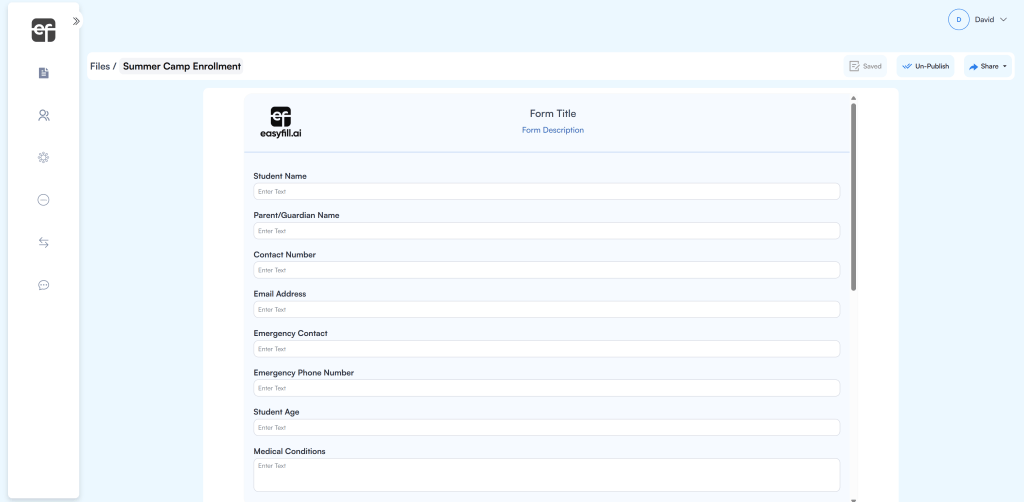 AI Fillable Forms: Transform Your Data Collection